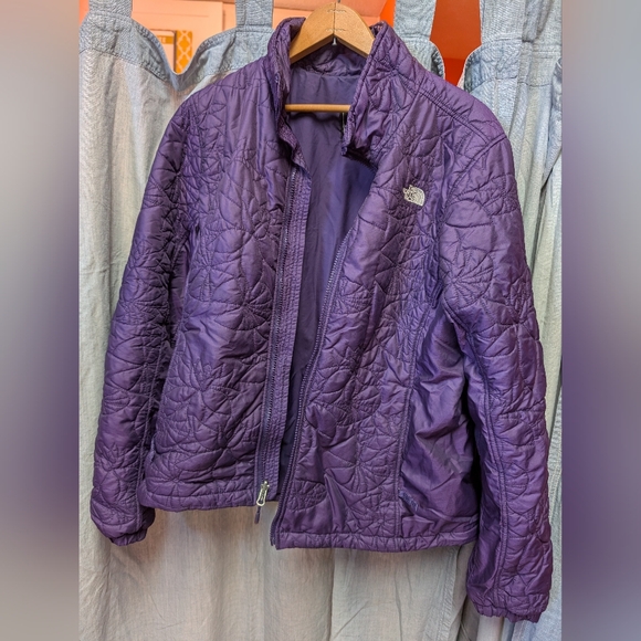 The North Face | Jackets & Coats | The North Face Deep Purple Quilted ...
